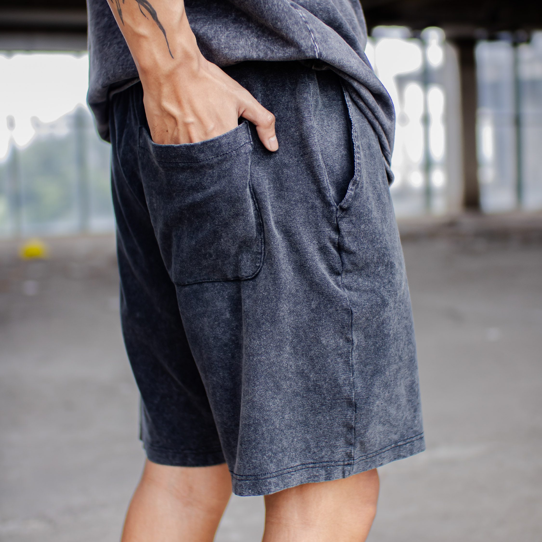 Reacher - Short Pants - Calcutta - Antique wash short pants - Reacher