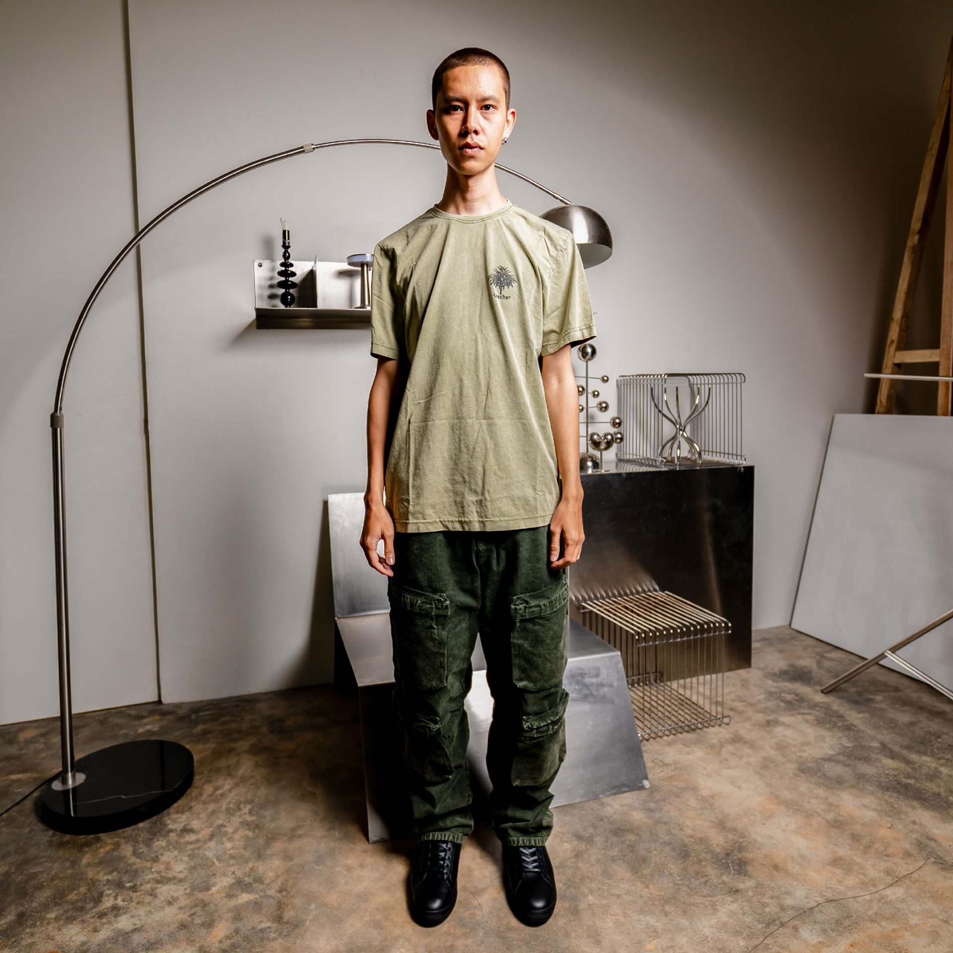 Reacher - Baggy Long Pants - Aurora - Premium Antique Washed Longpants ...